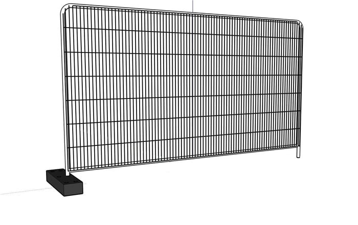 RT38 Round Top Panel - Temporary Heras Fencing China Factory