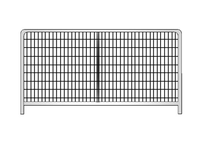 RT38 Round Top Panel - Temporary Heras Fencing China Factory